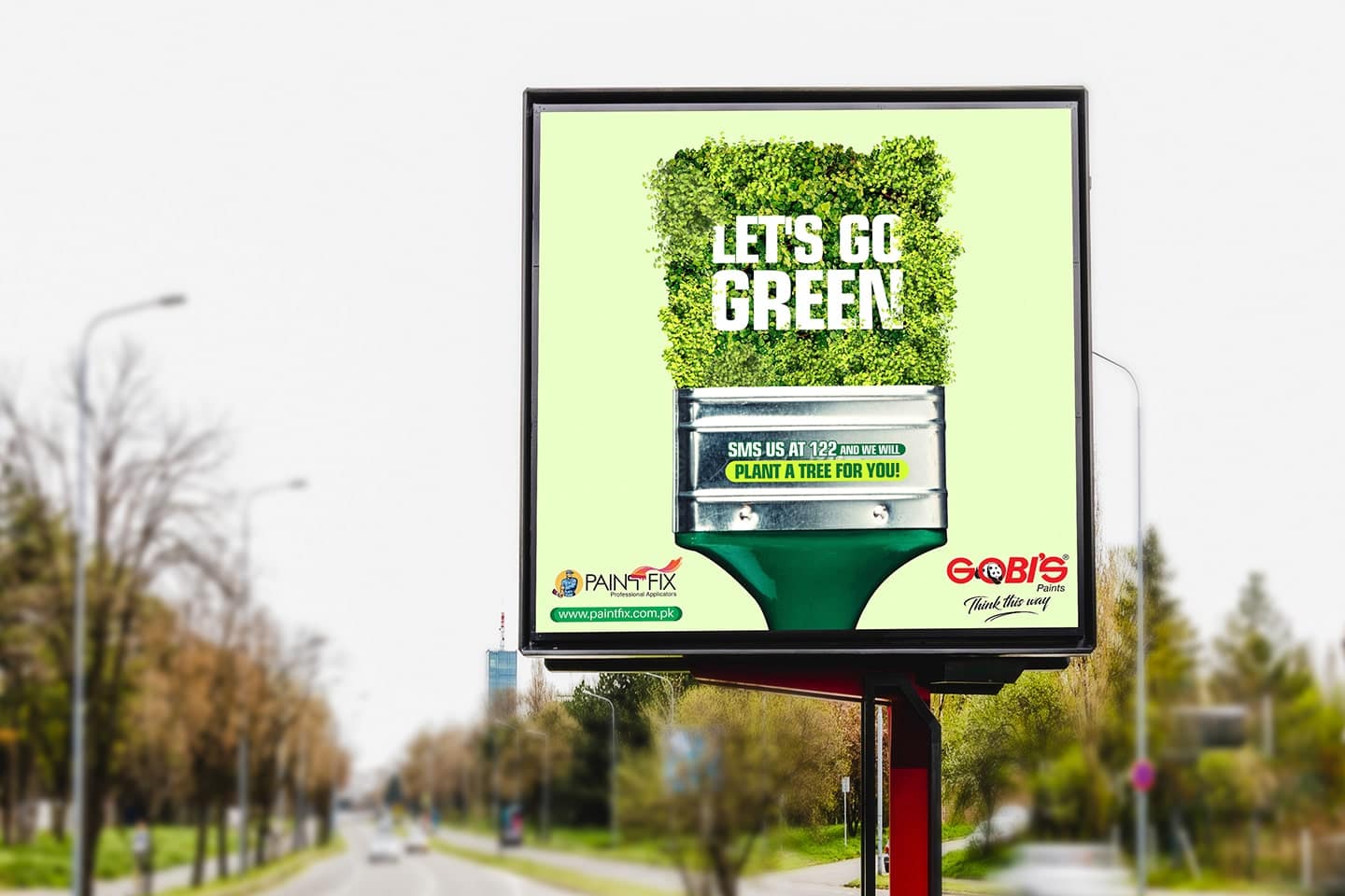 Gobis Paints Plant a Tree - Buraqsys Studio (PVT) Ltd.